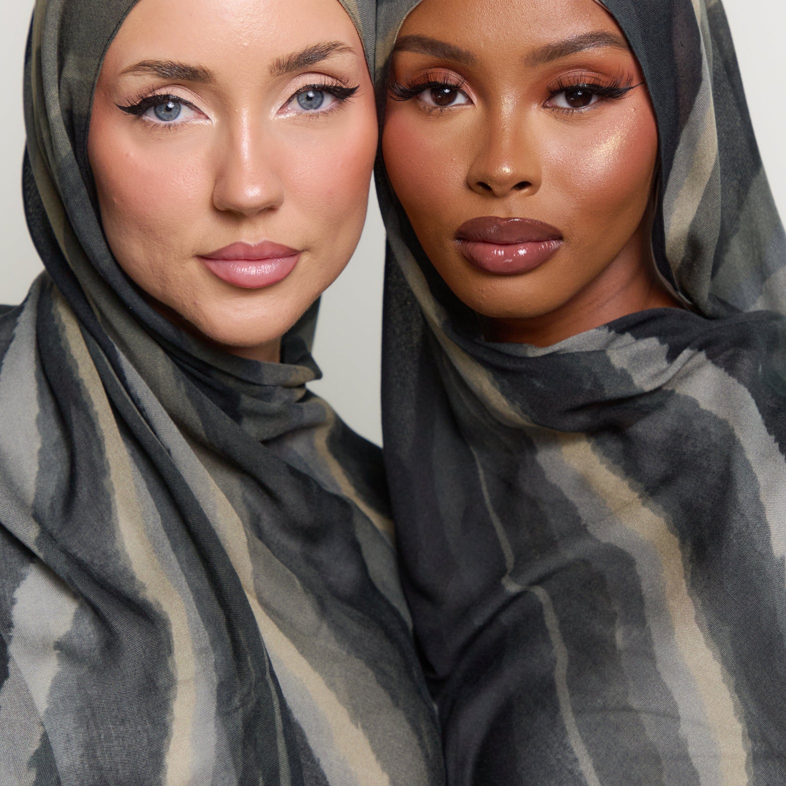 Matching Hijab & Undercap Set - Greige – AZELEFA