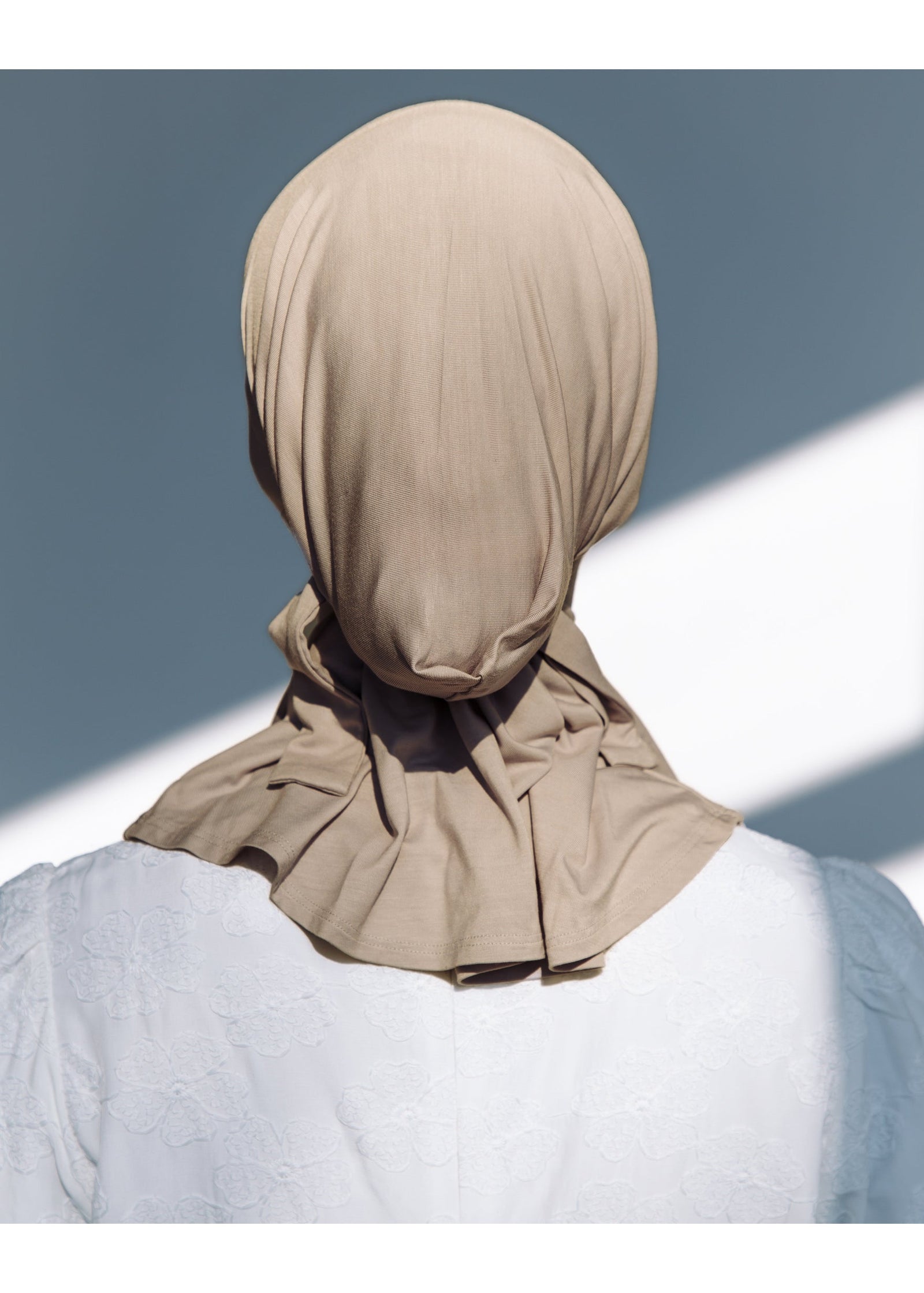 Matching Hijab & Undercap Set - Ash