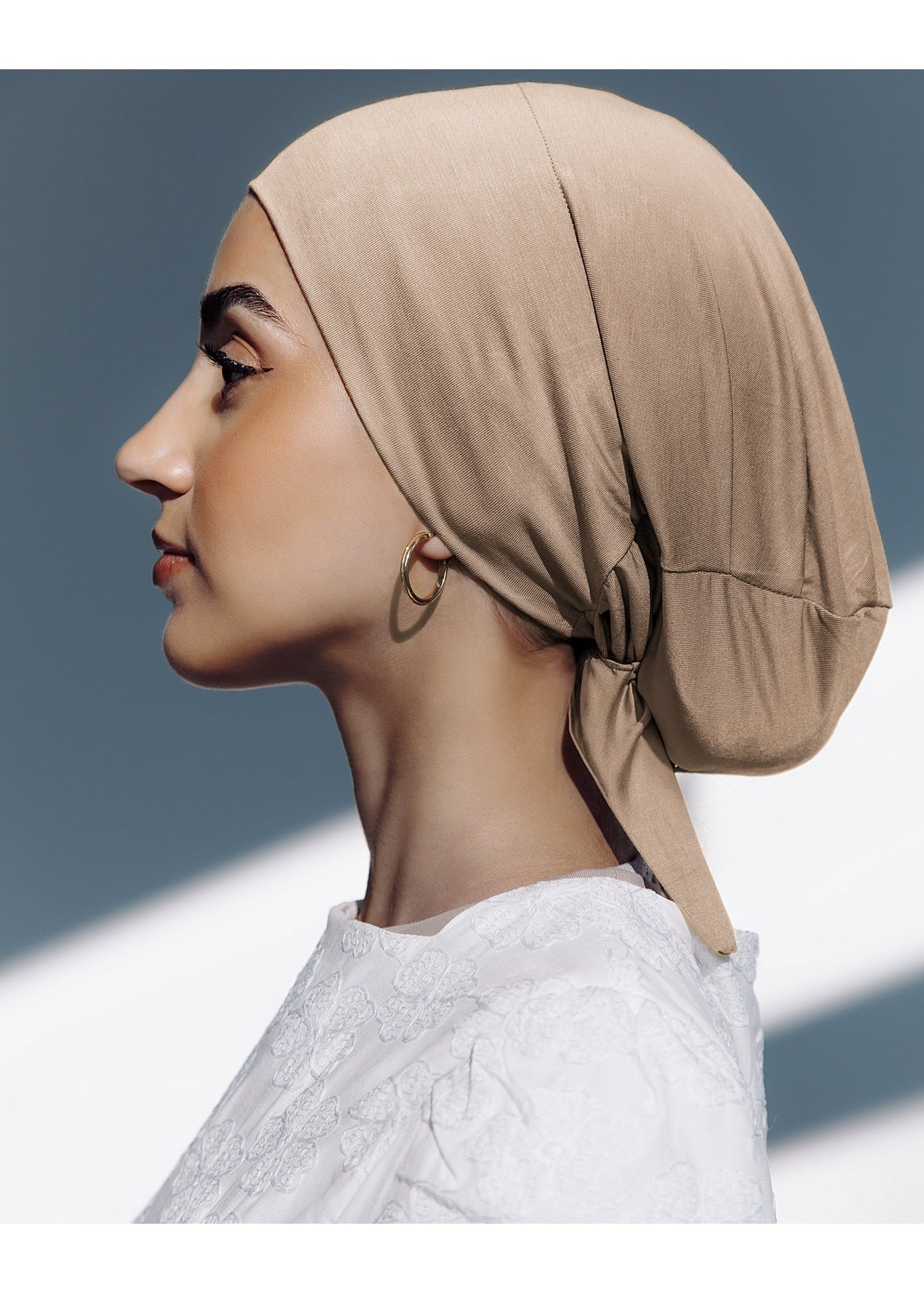 Matching Hijab & Undercap Set - Ash