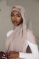 Matching Hijab & Undercap Set - Taupe